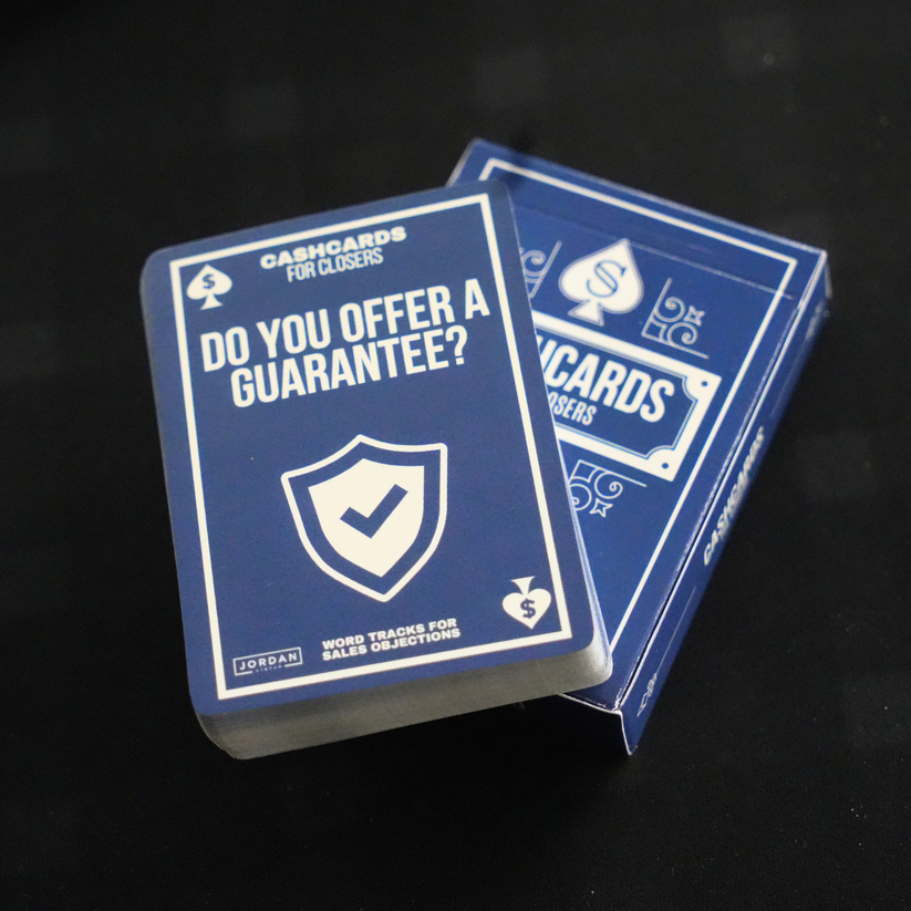 Cash Cards | The #1 Sales Training Tool For Handling Objections ...