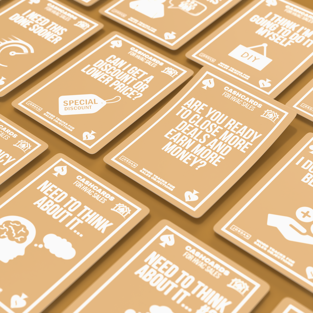 Cashcards: HVAC Objection Flashcards for Techs & Sales Pros – Stupar ...